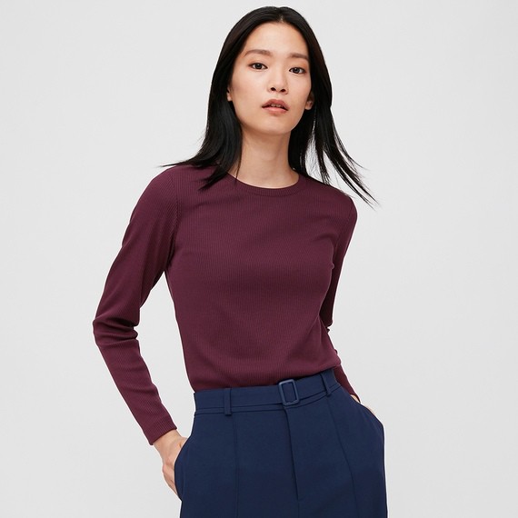 Áo giữ nhiệt nữ Gu Heattech - Áo giữ nhiệt cotton cao cấp - Stepupshop ...