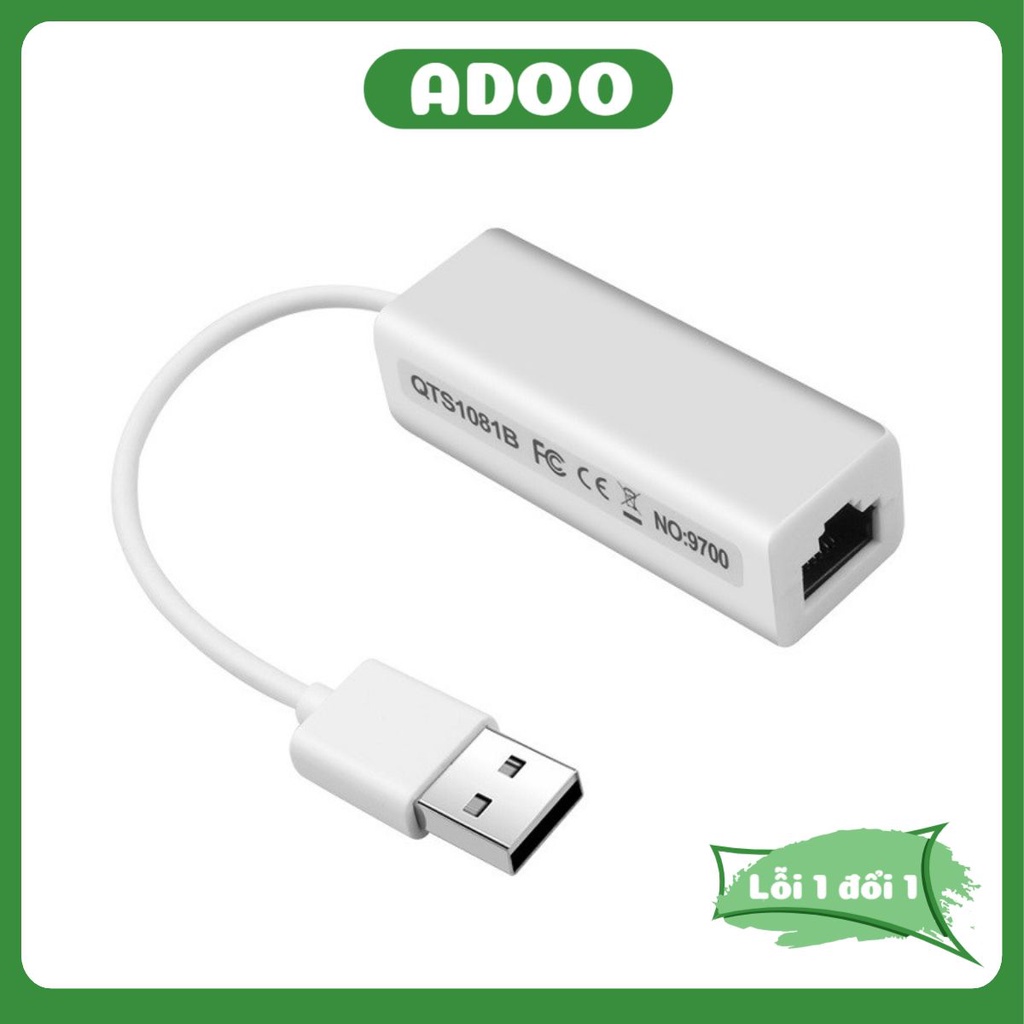 Mua USB lan có dây chuyển đổi từ cổng USB sang cổng mạng LAN Enthernet ...