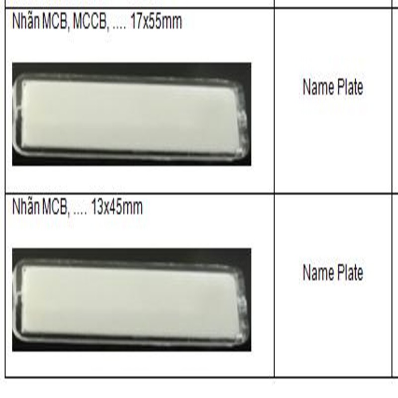Tem đánh dấu name plate 13x45mm | Shopee Việt Nam