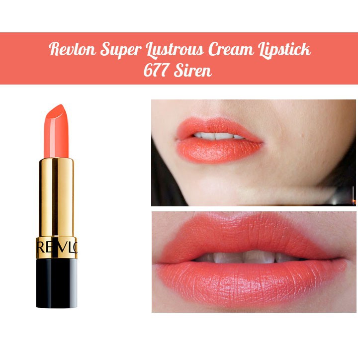 Son Revlon super lipstick 677 | Shopee Việt Nam