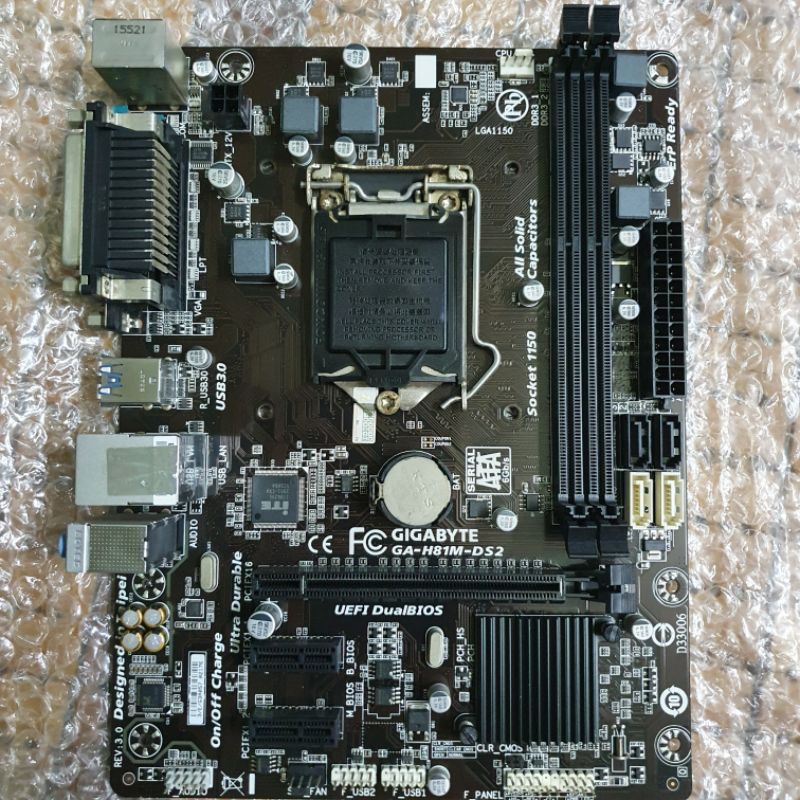 Main GIGABYTE H81M-DS2 cũ | Shopee Việt Nam