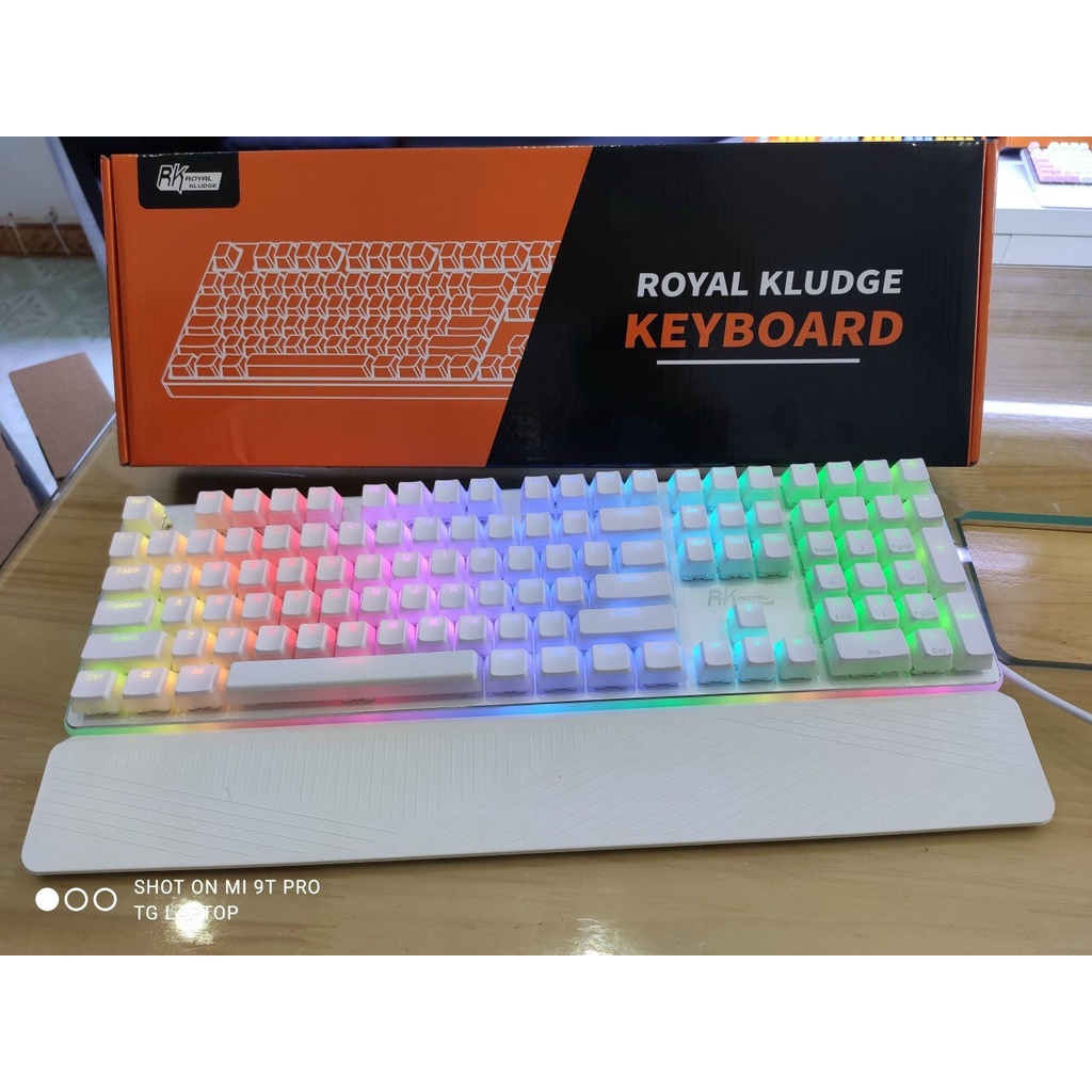 PHÍM CƠ ROYAL KLUDGE RK 918 LED RGB VỚI HƠN 20 CHẾ ĐỘ LED SIÊU ĐẸP ...