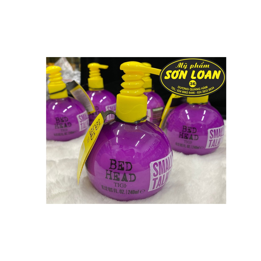 Mua Gel tạo kiểu tóc xoăn 3 in 1 Tigi Small Talk 240ml màu tím, gel tạo ...