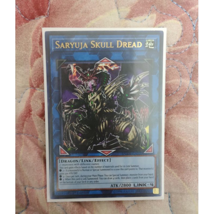 thẻ bài yugioh chính hãng (saryuja skull dread) | Shopee Việt Nam