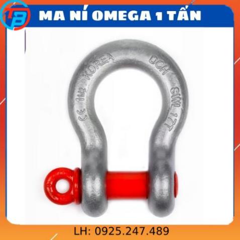 Mua Ma ní cẩu 1 tấn, ma ní omega chốt vặn ren - CÁP THÉP THỦ ĐỨC giá rẻ ...