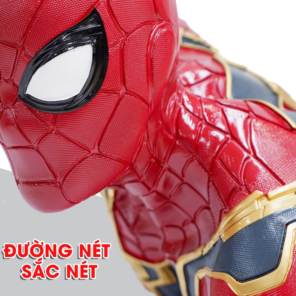 Mua mô hình tượng bán thân người nhện Iron Spider Man cao 36cm, tượng ...