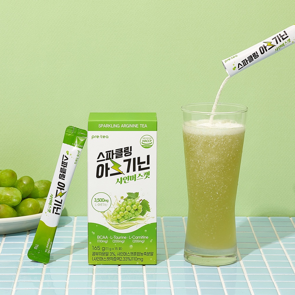 Mua 🇰🇷PRETEA Arginine Kombucha - Shine muscat nếm thử / Kombucha / Trà ...