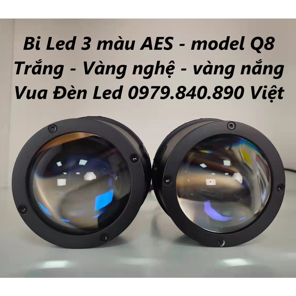 Mua Bi Led 3 màu Q8 model 2022 ( Màu trắng - Vàng nghệ - Vàng nắng trên ...