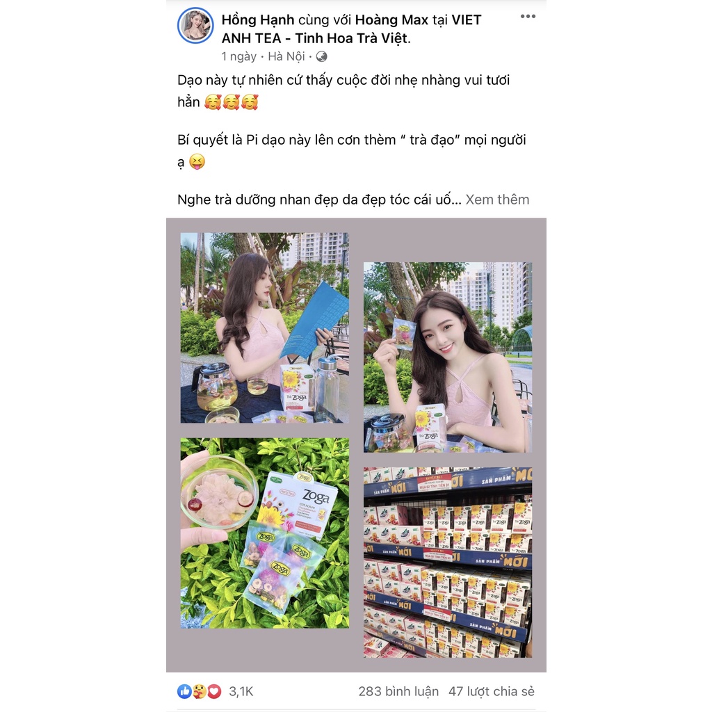 Mua Trà Thảo Mộc Zoga Tea 60g / 12 gói - VIETANH TEA giá rẻ nhất | TecKi.Vn