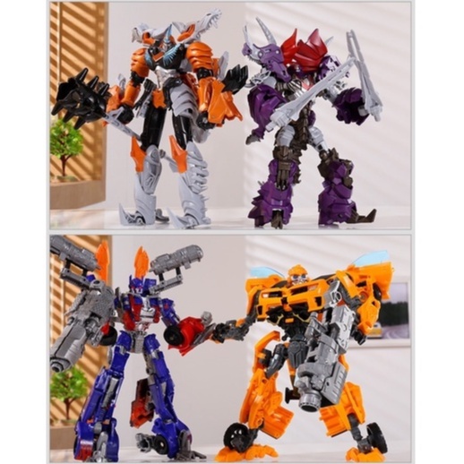 Robot biến hình siêu nhân transformer optimus prime bumblebee xe ô tô ...