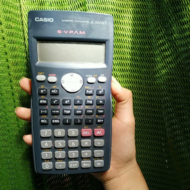 Máy Tính CASIO Fx -500 MS | Shopee Việt Nam