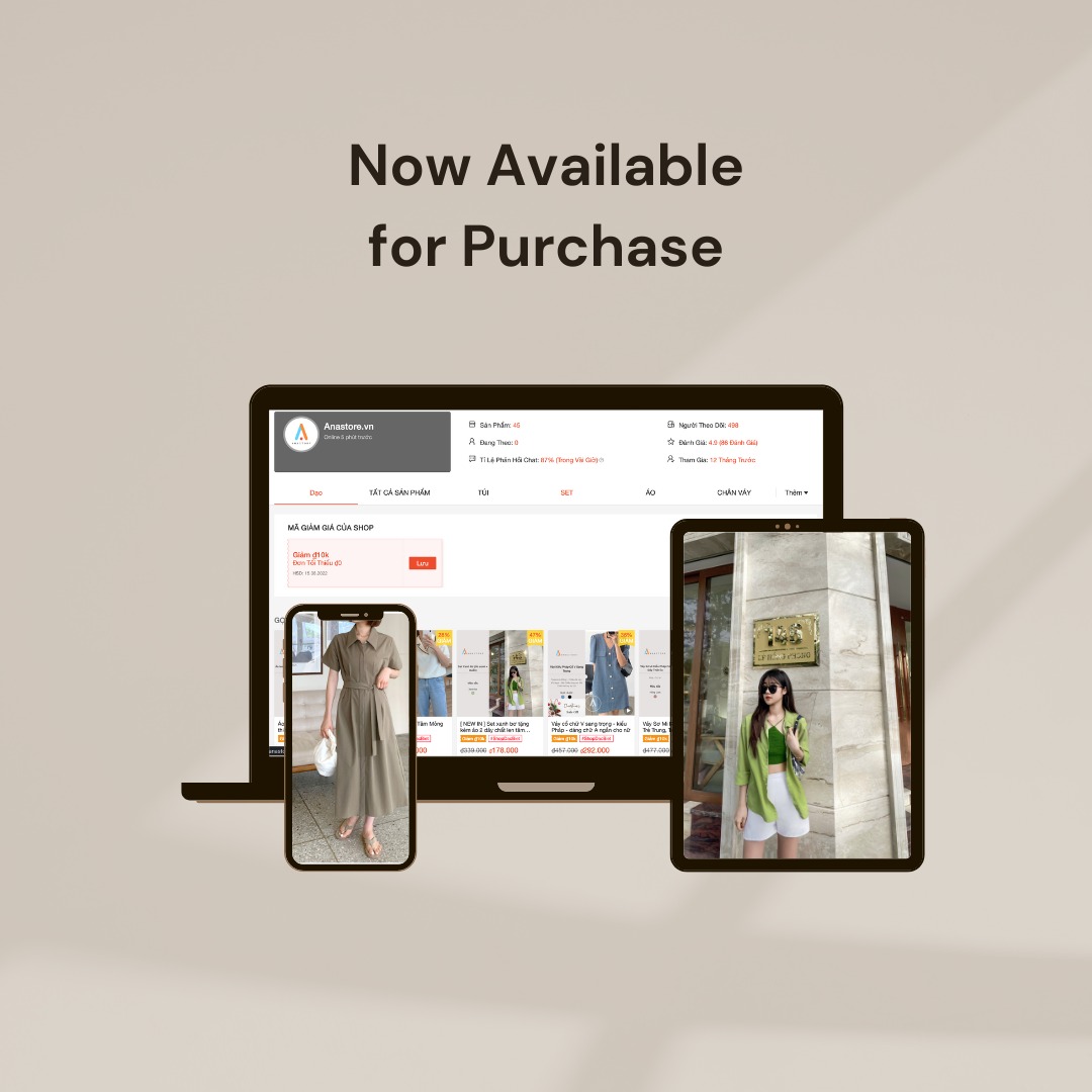 Anastore.vn, Cửa hàng trực tuyến | Shopee Việt Nam