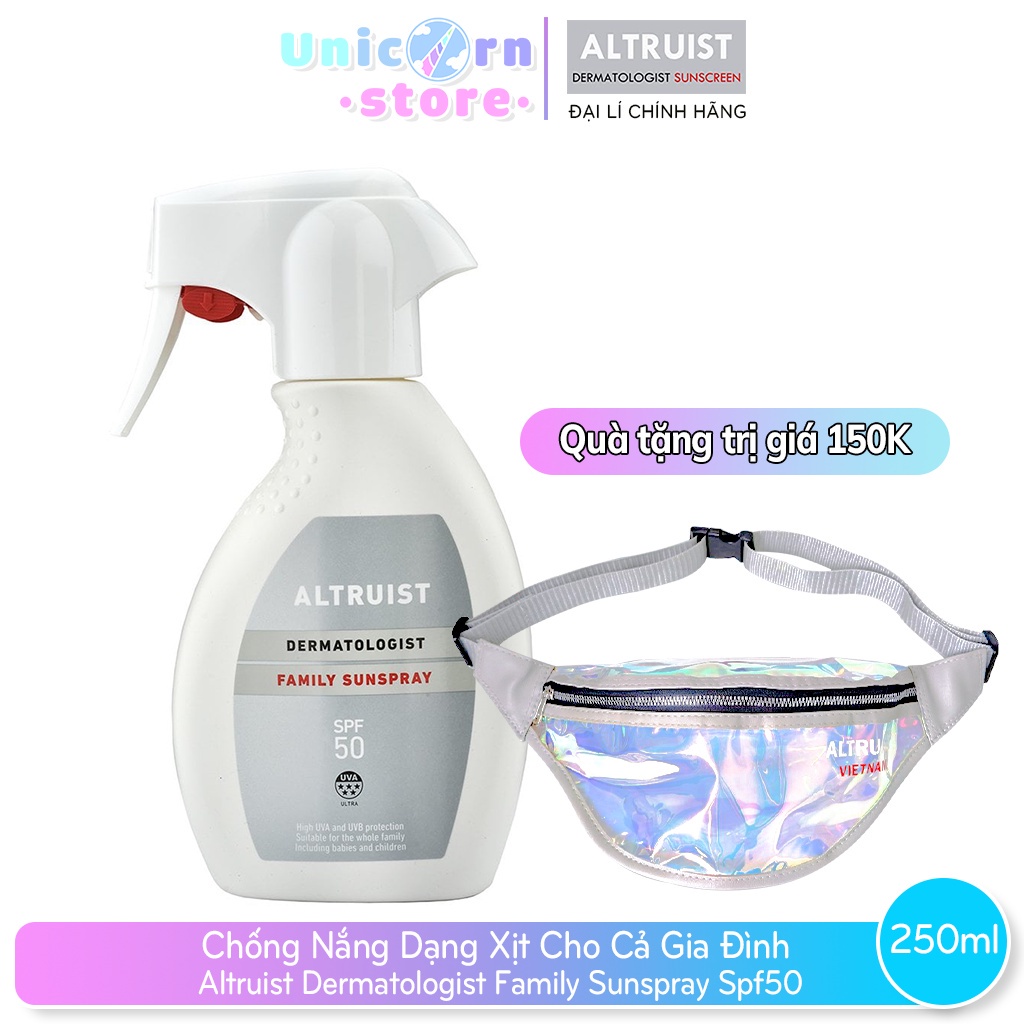 Chống Nắng Dạng Xịt Cho Cả Gia Đình Altruist Dermatologist Family Sun ...