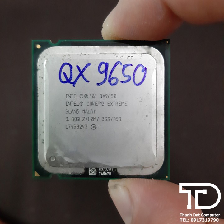 CPU Intel Core 2 Extreme QX9650 socket 775 - Chip QX9650 trùm khủng ...
