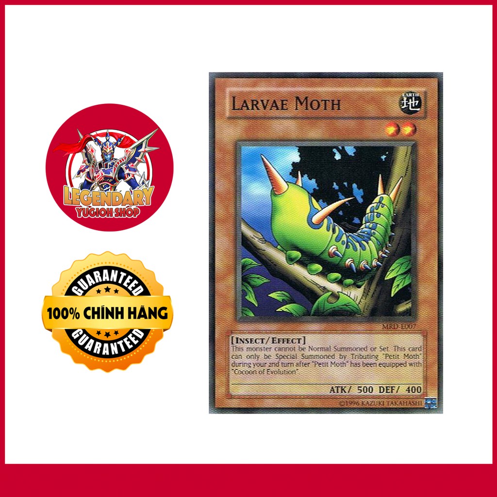 [EN][Thẻ Bài Yugioh Chính Hãng] Larvae Moth | Shopee Việt Nam