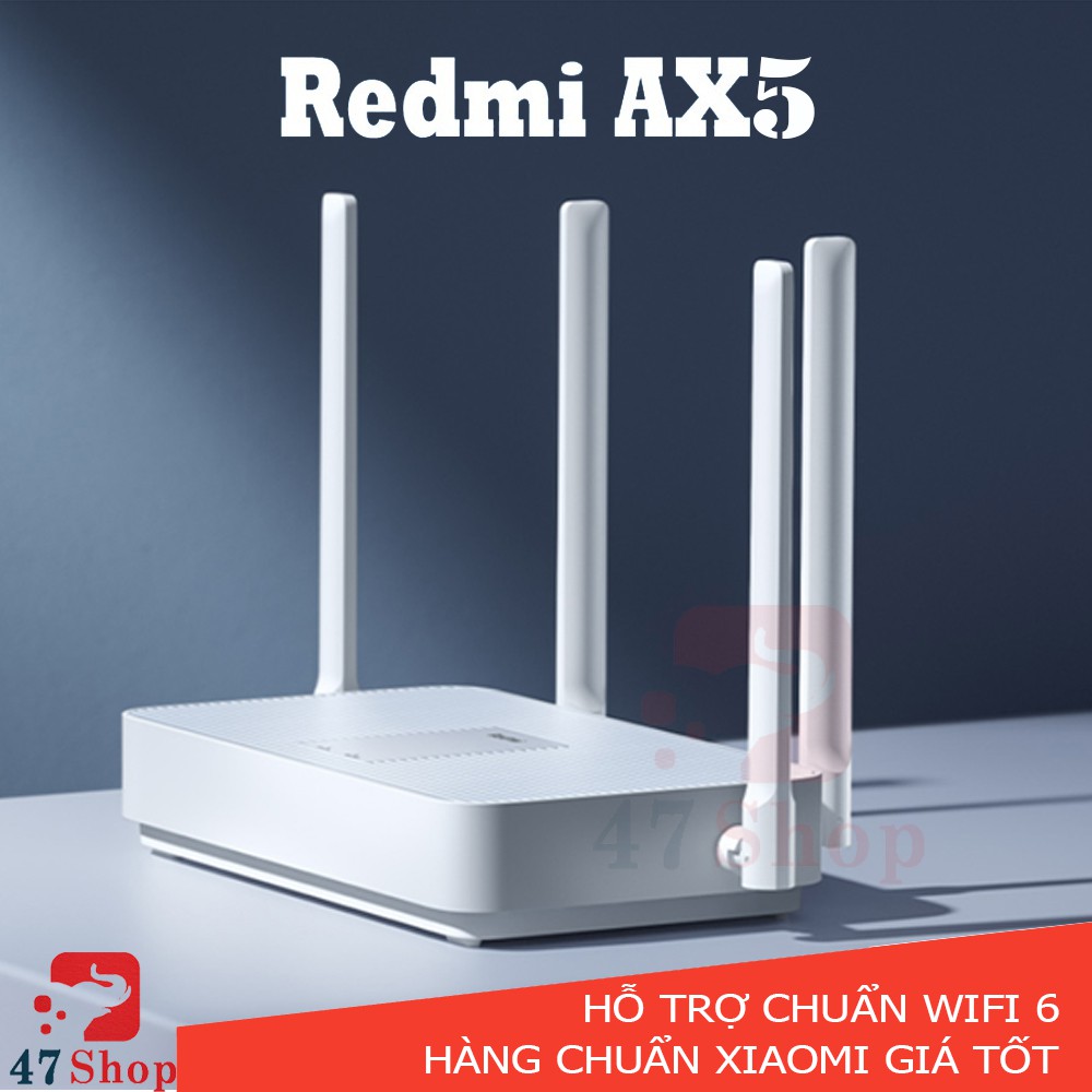 Bộ Phát Wifi Mesh Wifi 6 Xiaomi Redmi AX5 AX1800 hỗ trợ - Wifi 6 - Mesh ...