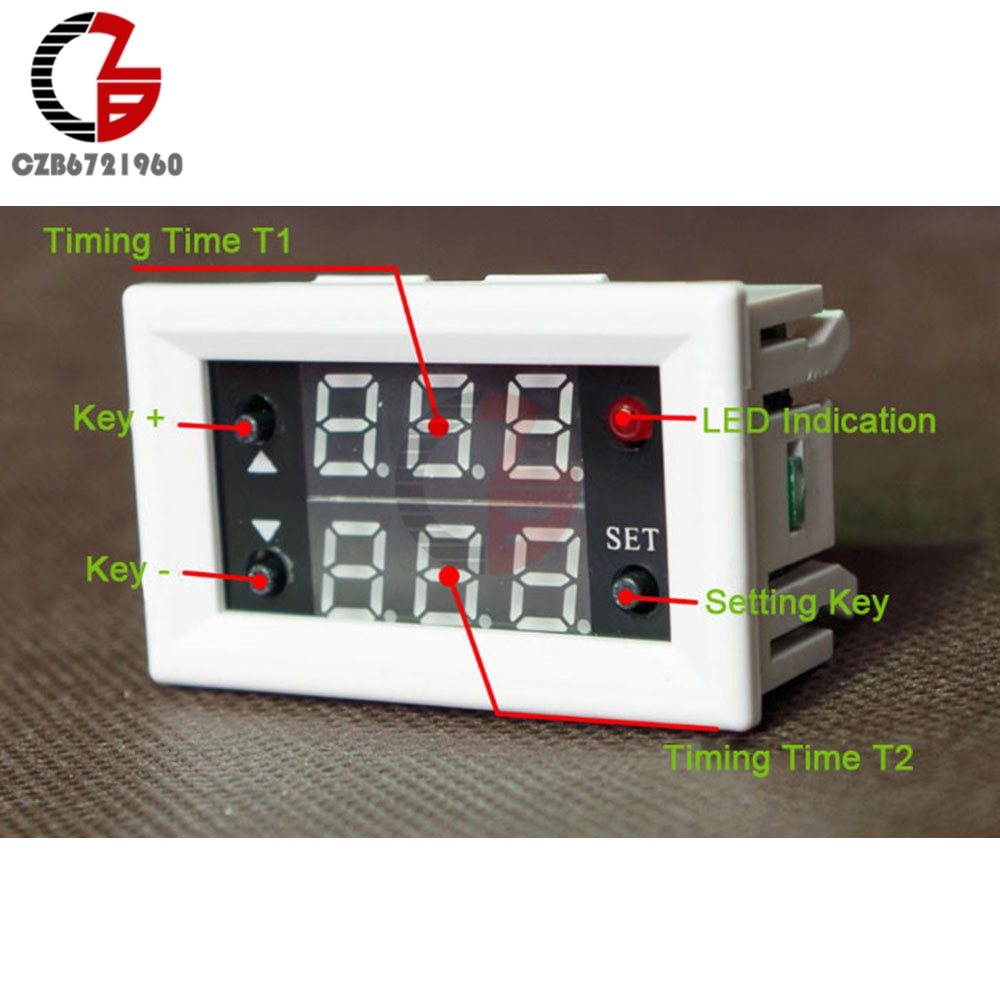 Mua Dual Display Time Relay Module DC 12V Time Delay Relay Mini LED ... Mua Dual Display Time Relay Module DC 12V Time Delay Relay Mini LED ...