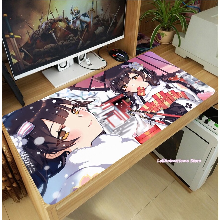 Mua 2022 Anime Azur Lane IJN Atago Takao Cosplay Large Mouse Pad ...