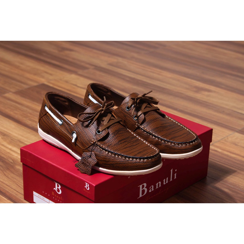 Mua Giày Da Nam Cao Cấp Banuli Boat Shoes C5BT2T0 giá rẻ nhất | TecKi.Vn