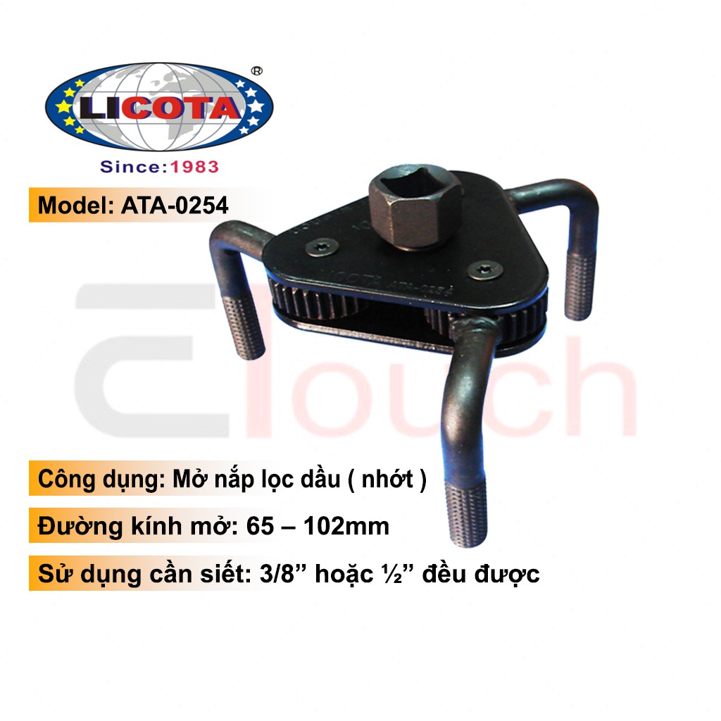 Cảo Lọc Dầu Chân Tròn Licota - ATA-0254 | Shopee Việt Nam