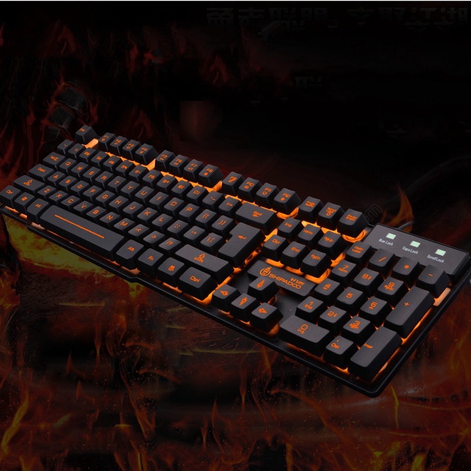 Mua Keyboard - Bộ Bàn Phím Chuyên Game Fuhlen K600, Có đèn LED giả cơ ...
