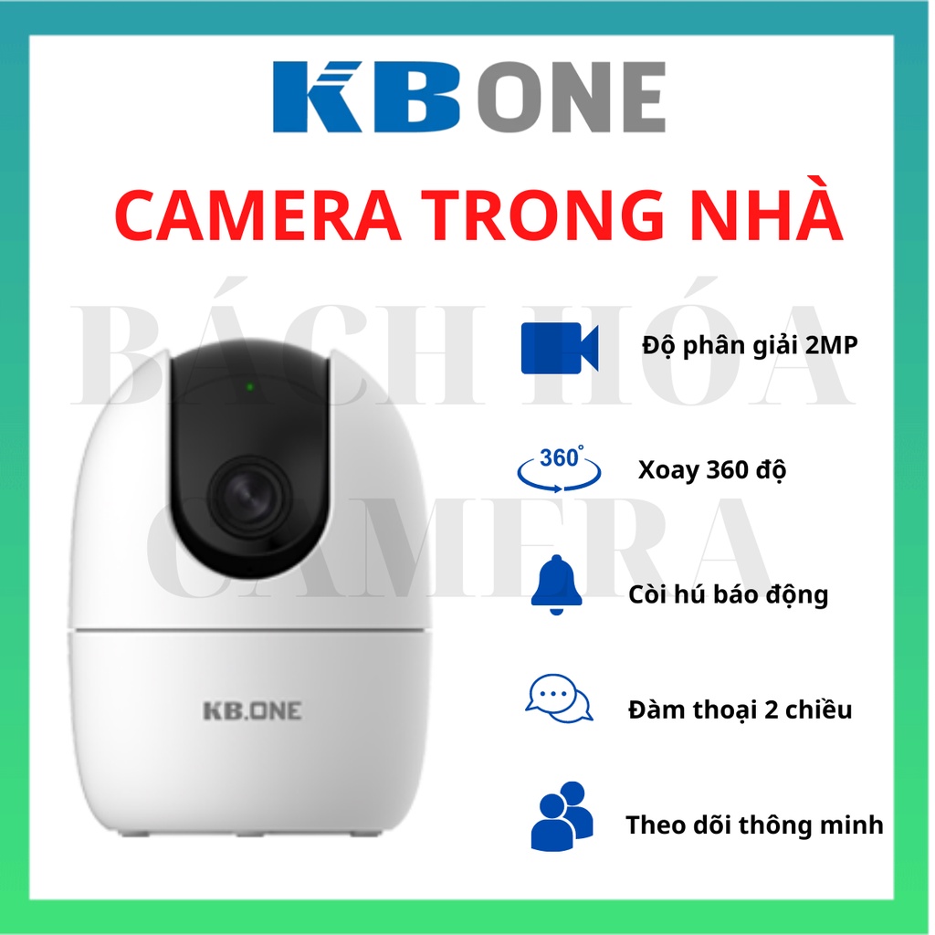Mua Camera IP WIFI xoay 360,quay quét 4M 2M KBONE H21P 1080p,KBONE H41P ...