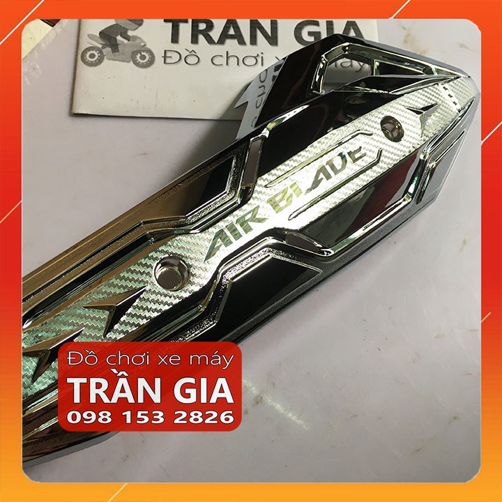 Mua Ốp pô xe AB 2016-2017-2018-2019 che bô airblade air blade cacbon ...