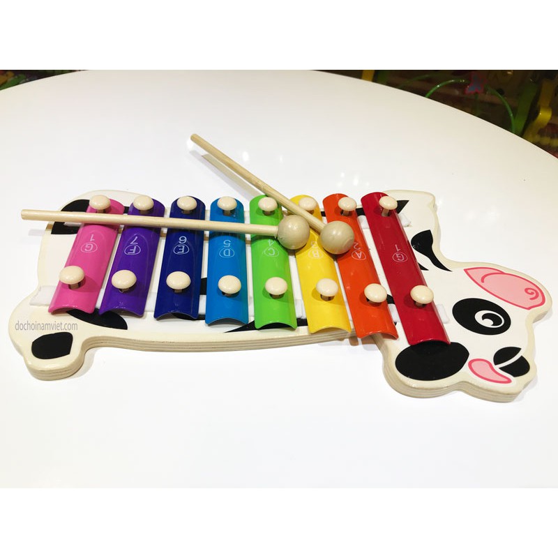 Mua Đàn gõ âm nhạc hình con bò sữa cho bé chơi cảm âm giá rẻ nhất ...