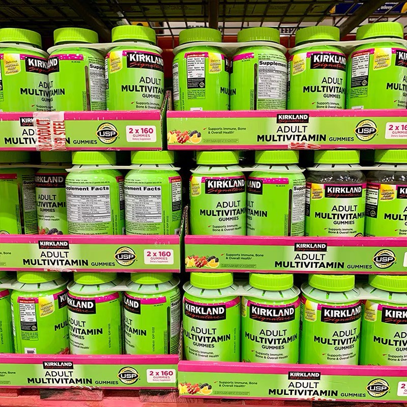 [1 HŨ] Kẹo Dẻo Bổ Sung Vitamin Kirkland Signature ADULT MULTIVITAMIN ...