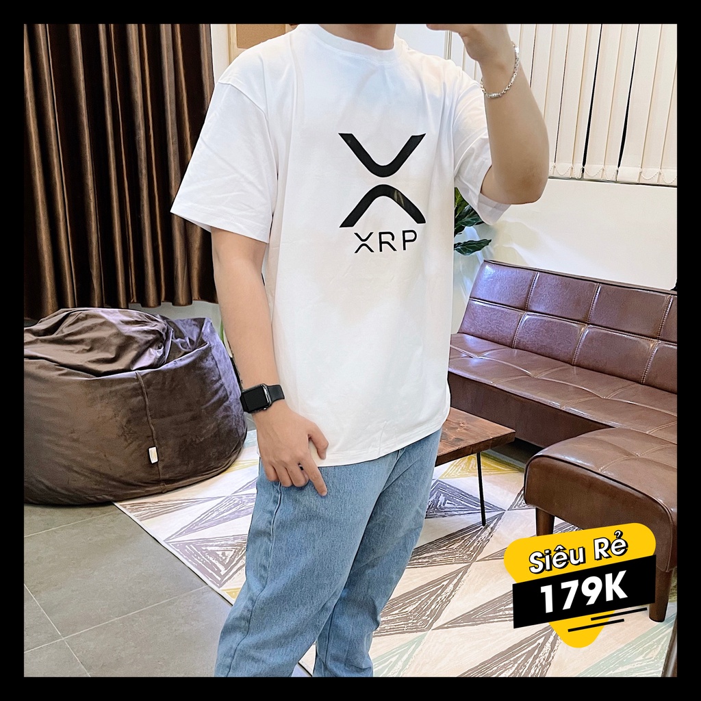 [HÌNH THẬT] Áo thun XRP Ripple, áo binance, áo coin, áo crypto cổ tròn ...