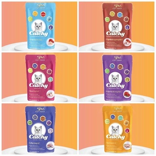 Pate Catchy 5plus dành cho mèo cưng dạng gói 70g | Shopee Việt Nam