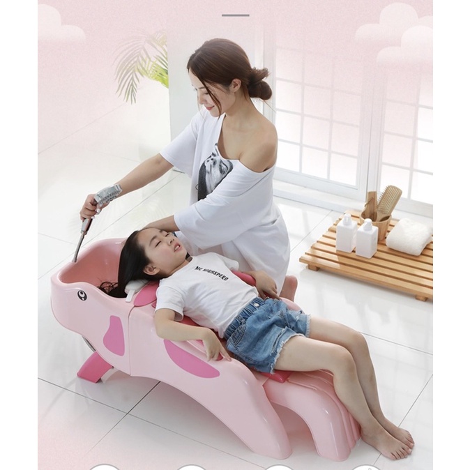 GHẾ GỘI ĐẦU CHO CẢ NGƯỜI LỚN VÀ TRẺ EM GẤP GỌN (có sẵn) KÈM NHIỀU QUÀ ...