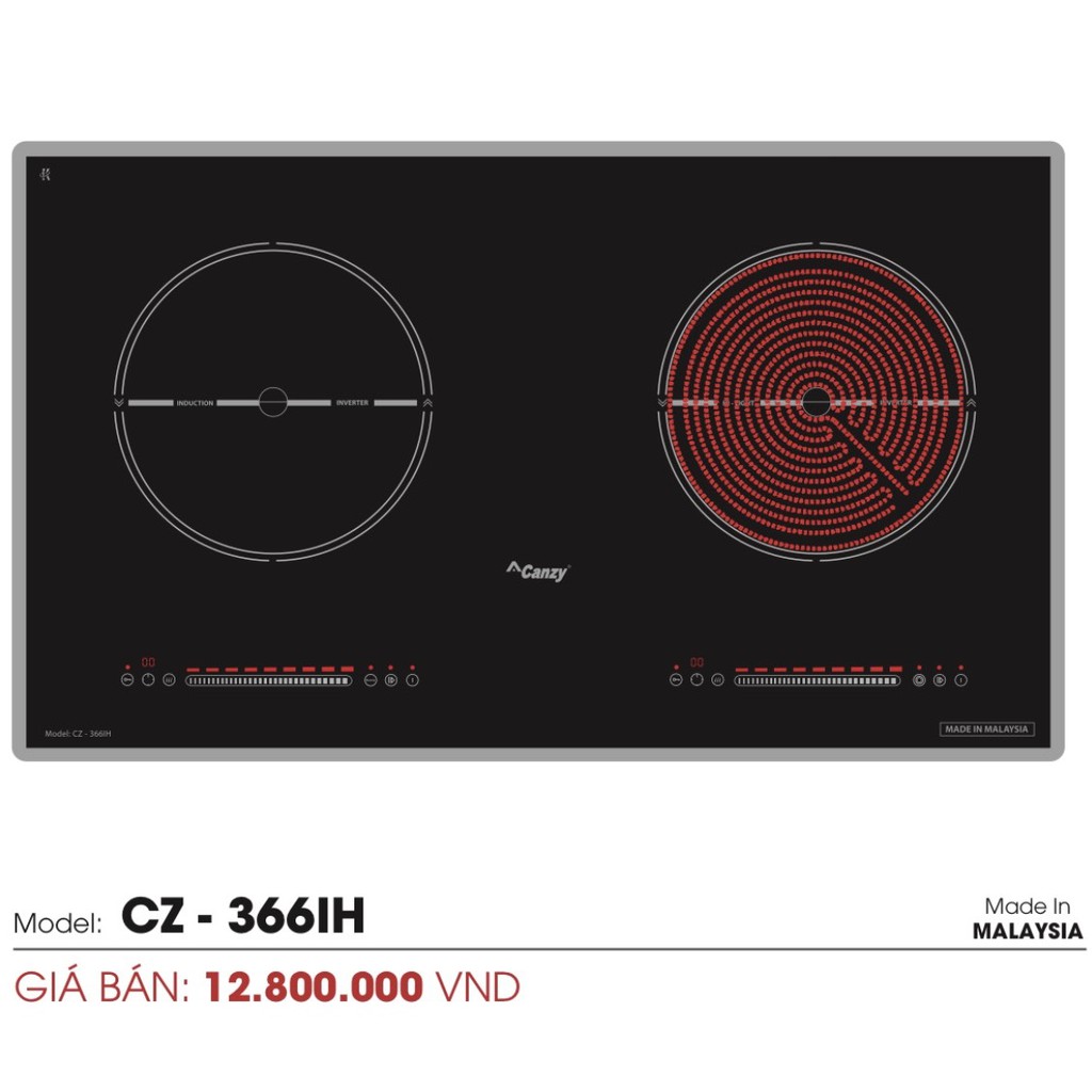 Mua Bếp từ/ điện từ CZ366 Malaysia INVERTER Canzy nhập khẩu giá rẻ nhất ...
