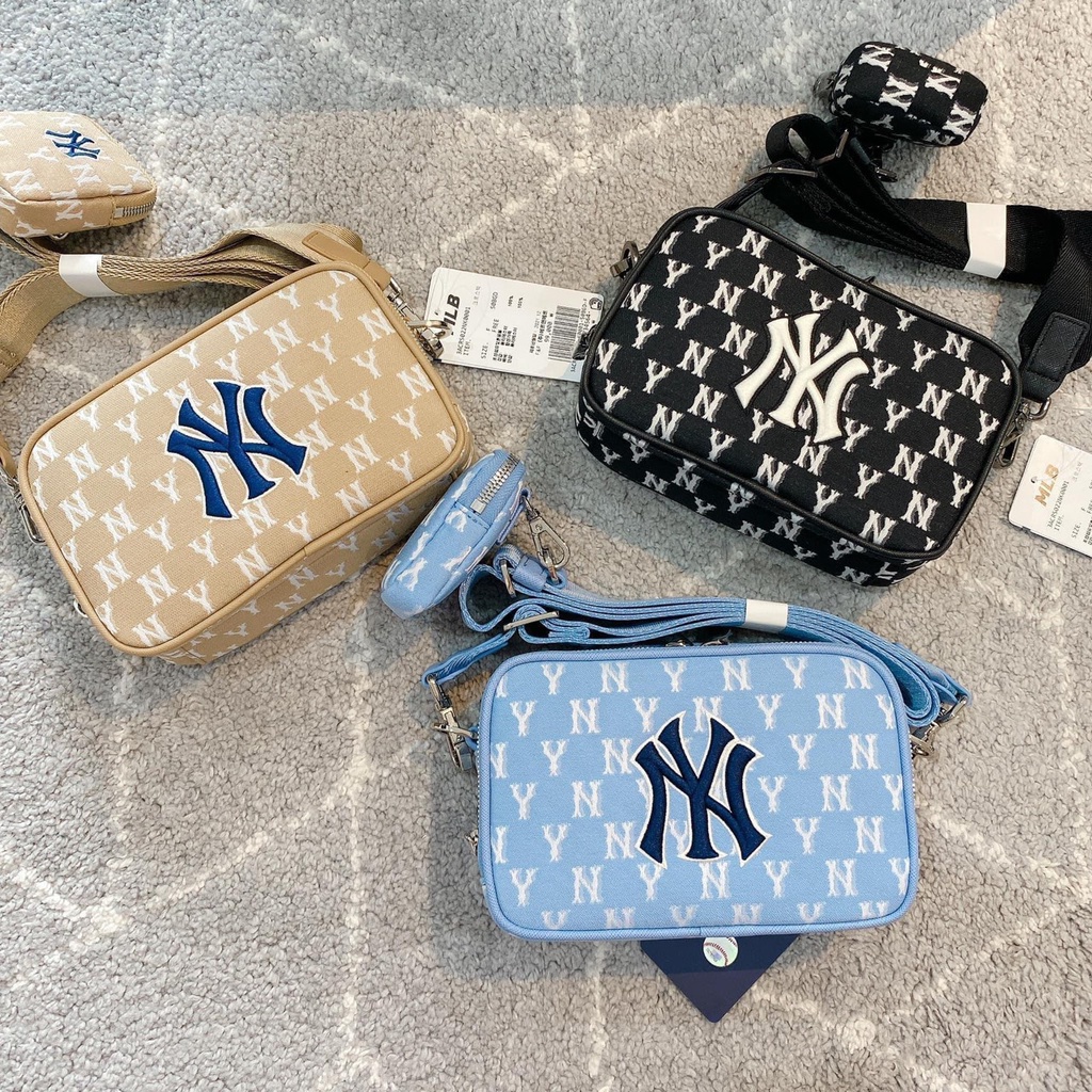 HÀNG CHUẨN 11 Túi MLB Monogram Jacquard Mini Crossbody Bag New York ...