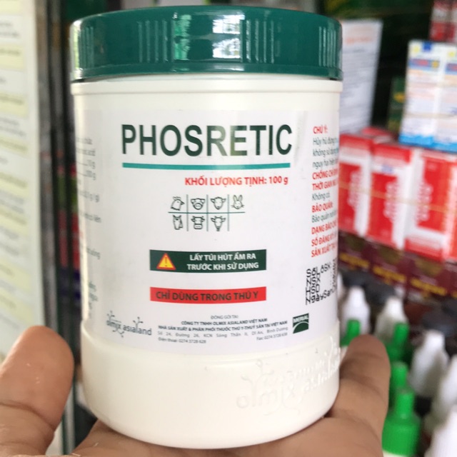 100g PHOSRETIC Hỗ trợ tốt cho gan, thận gà, vịt | Shopee Việt Nam