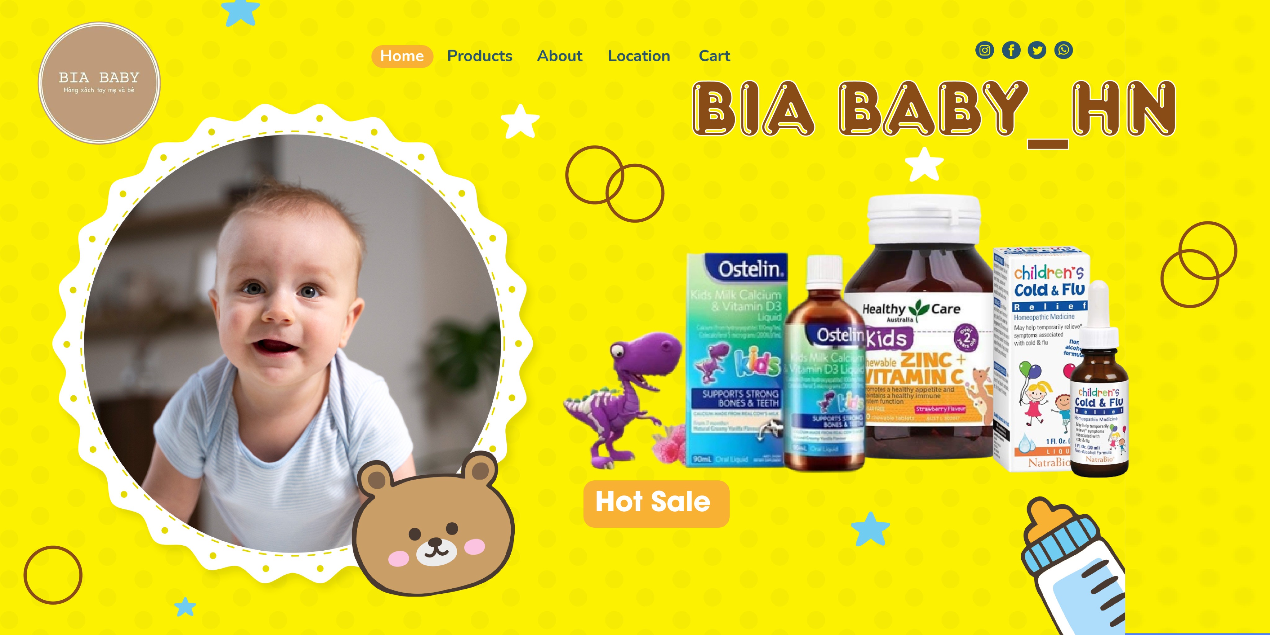 Bia Baby_HN, Cửa hàng trực tuyến | Shopee Việt Nam