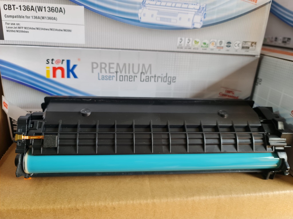 Hộp mực 136A CÓ CHÍP LaserJet Toner Cartridge (W1360A) - dùng cho máy ...