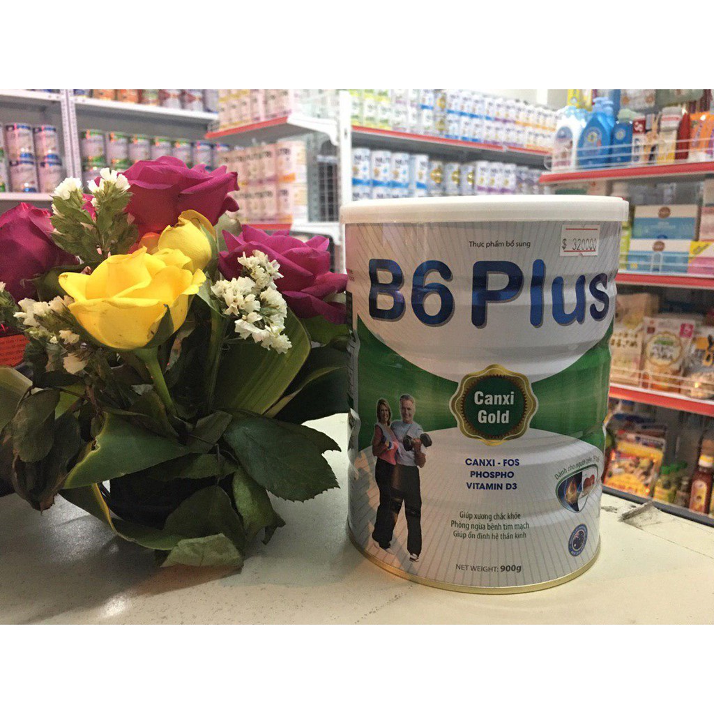 Sữa bột B6 PLUS_CANXI GOLD 900g | Shopee Việt Nam