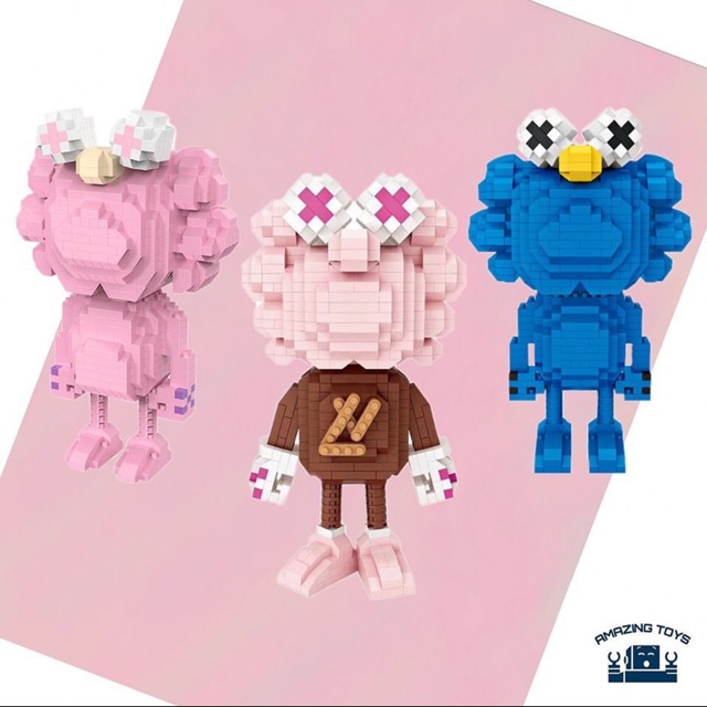 Kaws Building Blocks Micro-particle Sesame Street, 47% OFF