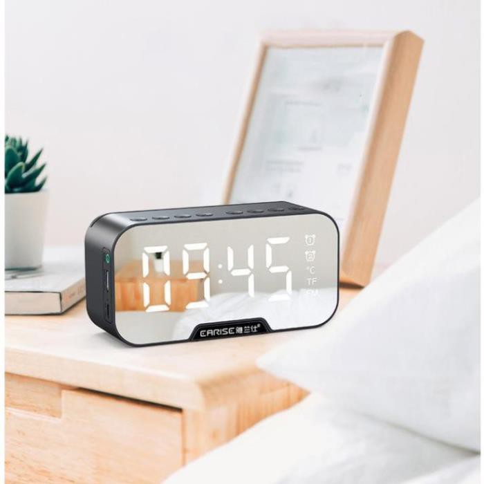 Mua 【SP-EARISE】 Loa bluetooth CARISE tích hợp đồng hồ báo thức, mặt ...