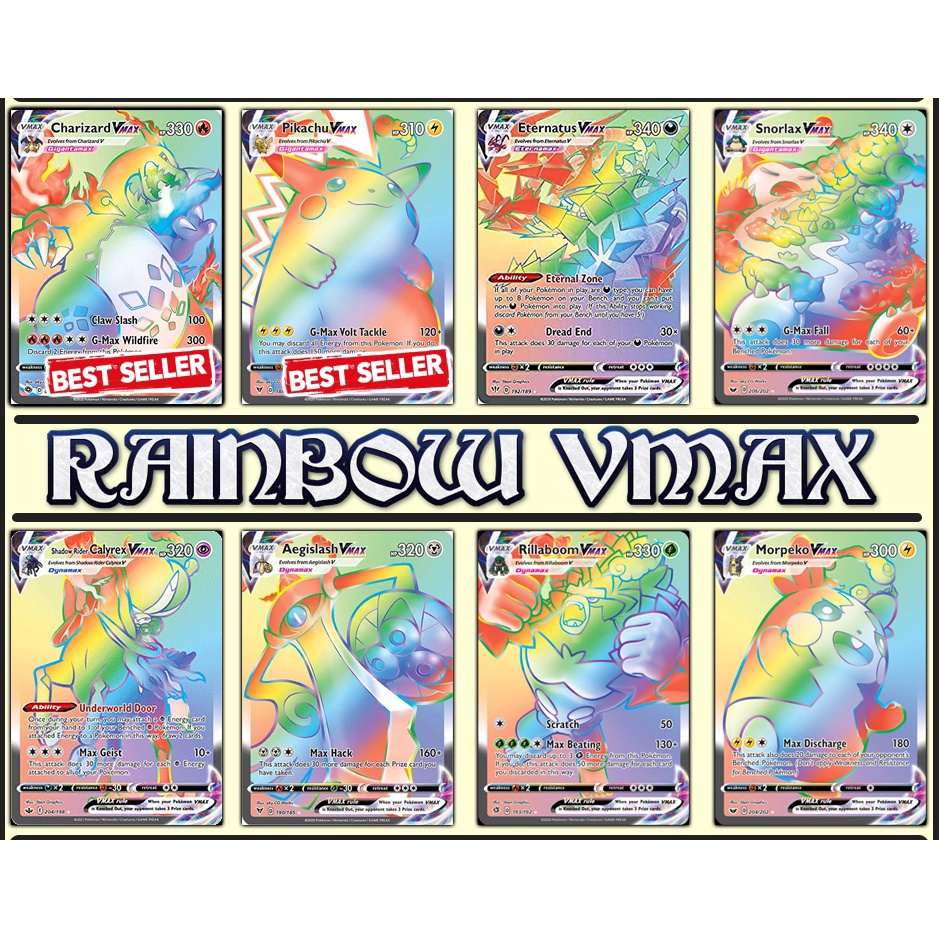Vmax Rainbow Prix: Dracaufeu Vmax Carte – JJPHOE