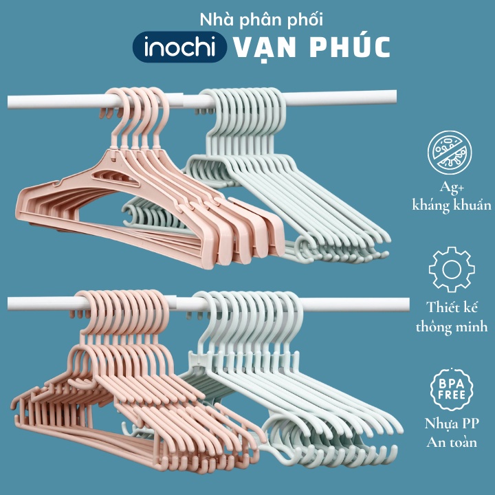 Mua Móc phơi quần áo nhựa, thông minh, chống trượt, an toàn Inochi Hara ...