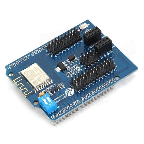 Bản mạch điện tử Upgraded Version ESP8266 Web Server Serial WiFi Expansion Board ESP-13 ESP13 ...
