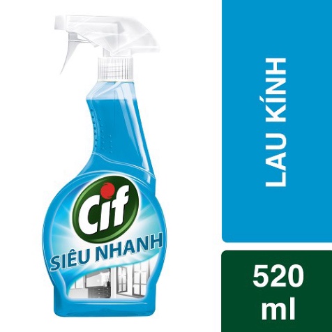 Nước lau kính Cif 520ml | Shopee Việt Nam