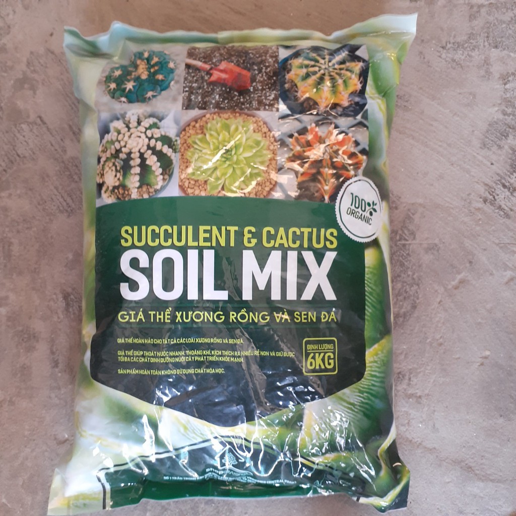 Mua 1kg Giá thể trồng xương rồng, giá thể trồng sen đá Soid MIX ( Mùn ...