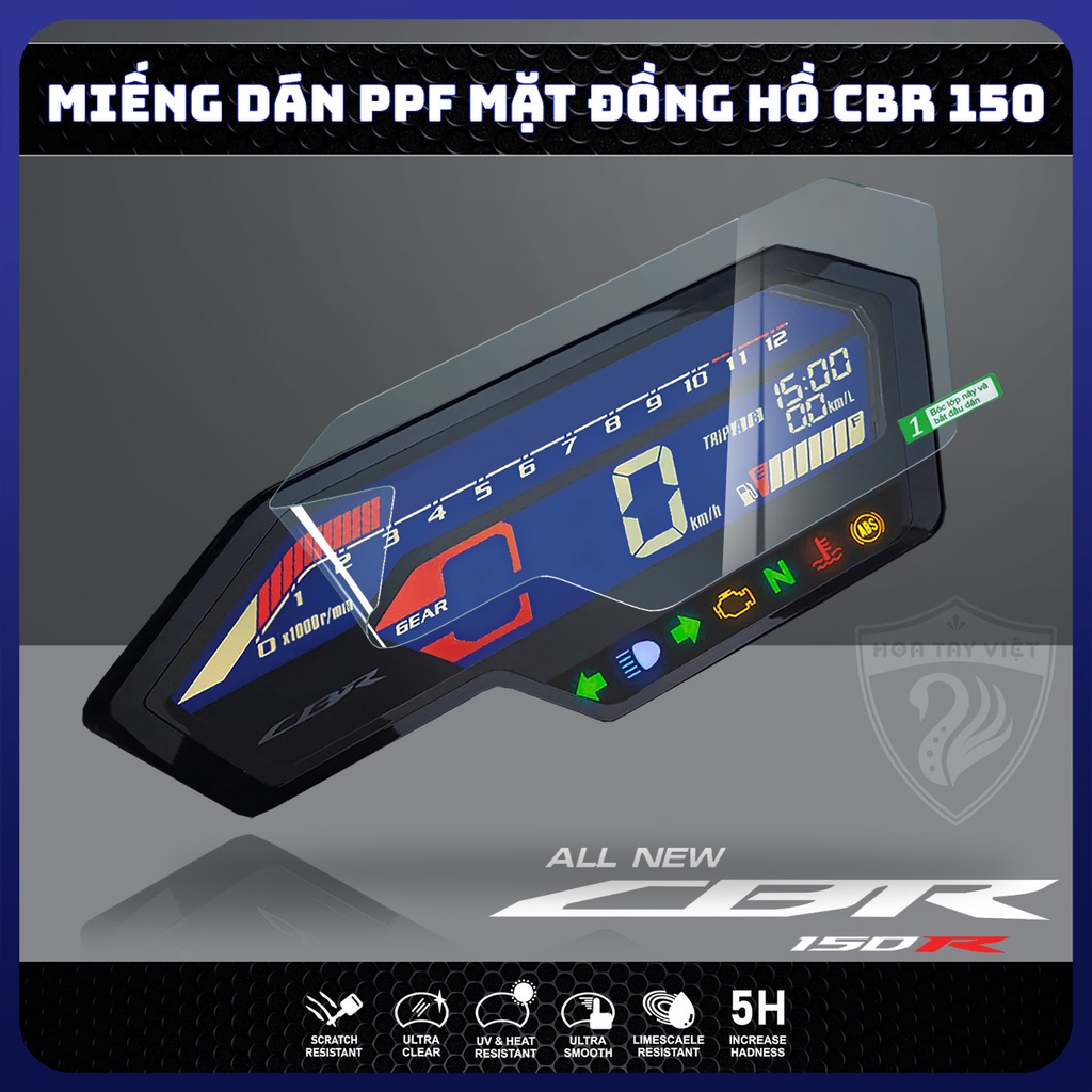 Mua Miếng dán bảo vệ CBR 150 2022 PPF chống xước mặt đồng hồ xe HONDA ...