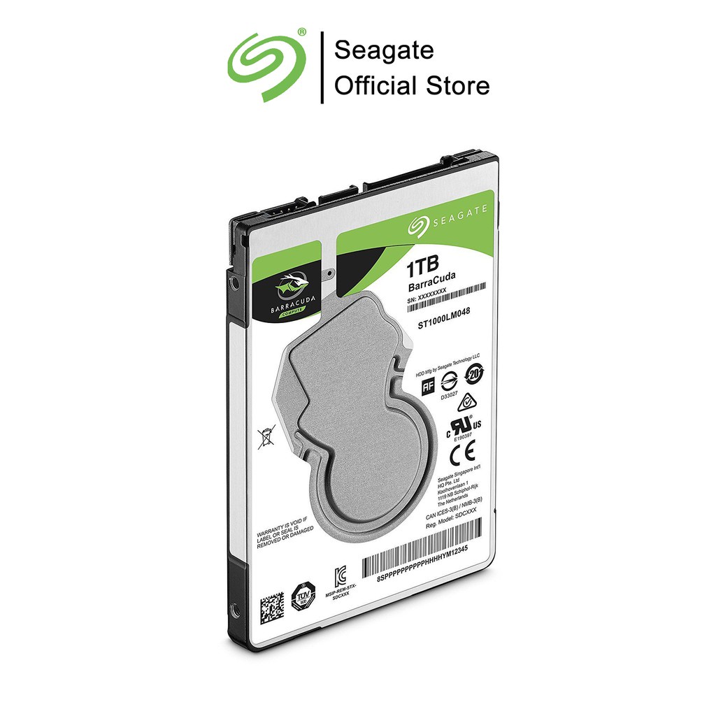 Ổ cứng cắm trong HDD Seagate BarraCuda Hard Drive 1 TB 2.5” ST1000LM048 ...