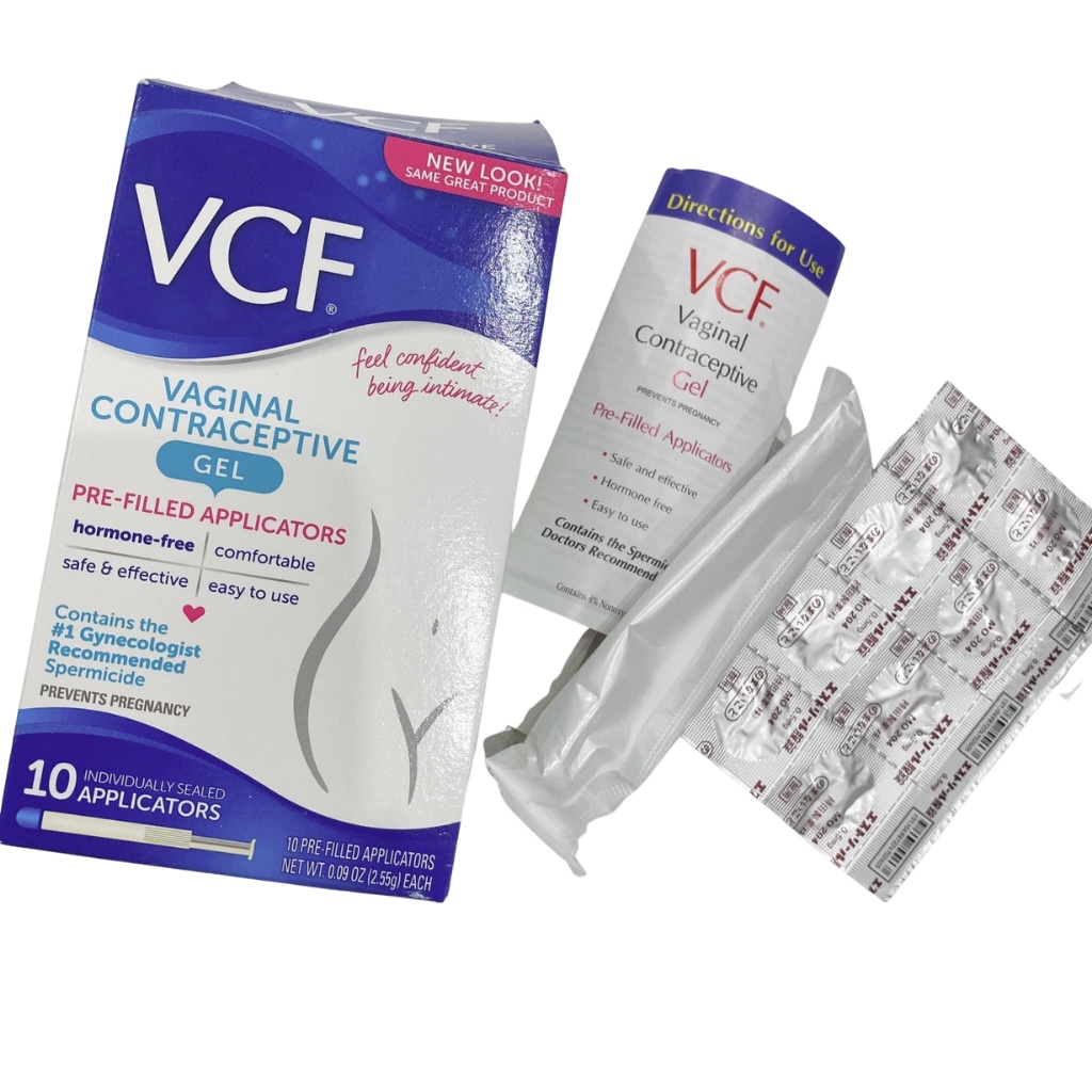 Mua Gel tránh thai VCF chính hãng Mỹ chất lượng, gel diệt tinh trùng VCF giúp tránh thai hiệu ...