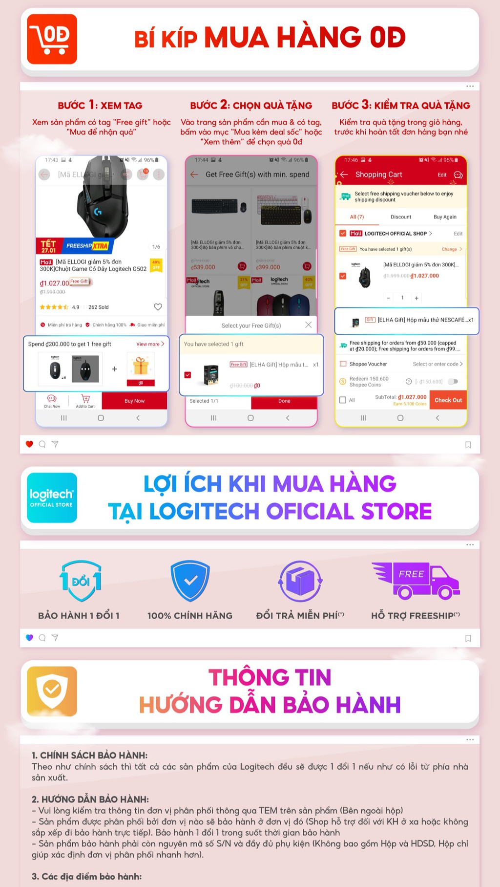 LOGITECH OFFICIAL SHOP, Cửa hàng trực tuyến | Shopee Việt Nam