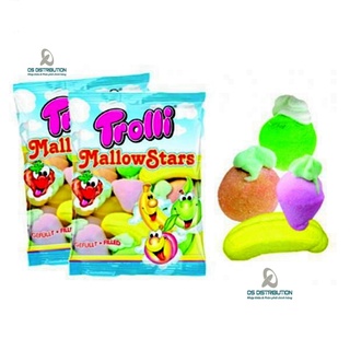 Kẹo Trolli Mallow Stars 150gr nhập khẩu Đức (Date xa + hàng sẵn ...